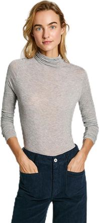 Pepe Jeans London Damen Elva T-Shirt, Grau (Marl Grey), Small