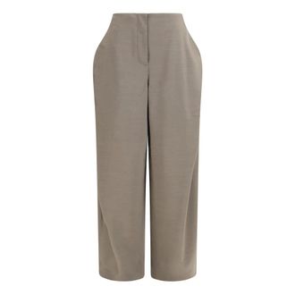 Jacquemus Le Pantalon Cubisto - - Trousers - Damen - Grau - XS