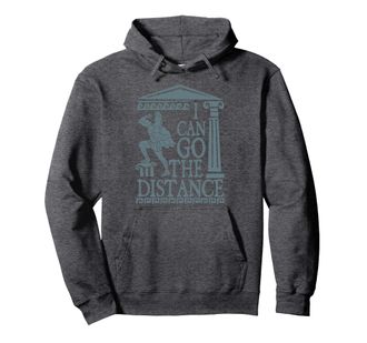 Disney Hercules I Can Go The Distance Profile Portrait Pullover Hoodie