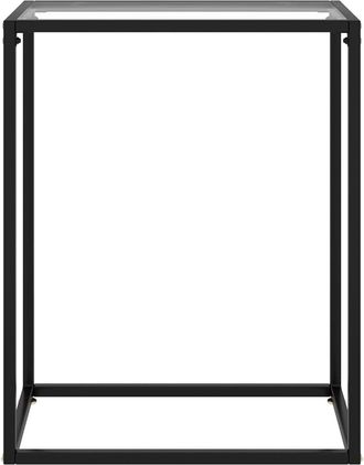 Generic Kangmusi Konsolentisch Transparent 60x35x75 cm Hartglas,322803