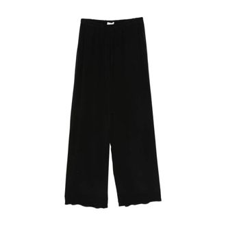 Alysi Femme, Pantalons, Noir, Taille: 38 FR Wide Pantalons