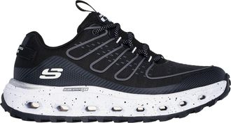 Skechers Step At Sneaker f&uuml;r Damen, Zum Anschl&uuml;pfen (Schwarz/Wei&szlig;)