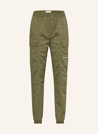 Calvin Klein Cargohose gruen