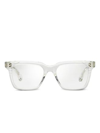 Dita Eyewear lunettes de vue Sequoia à monture carrée - Blanc
