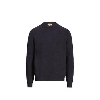Woolrich Pull col rond en coton m&eacute;lang&eacute;