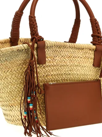 Alanui Icon Palm Tote Bag - Brown