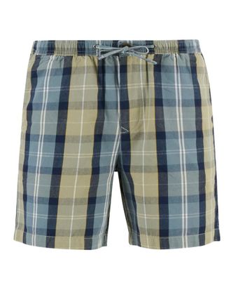 Barbour Leichte Baumwollshorts mit Tartan-Muster und Dehnbund, Relaxed Fit in
