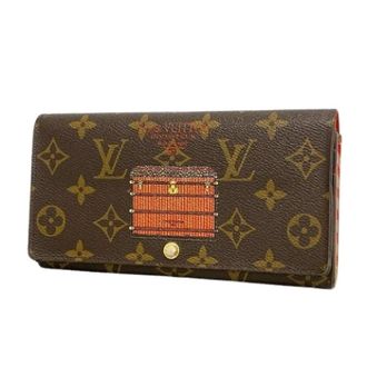Louis Vuitton Portefeuille long Pre-owned (bi-pli) - Femme - Pre-owned - Brun - Taille: ONE Size