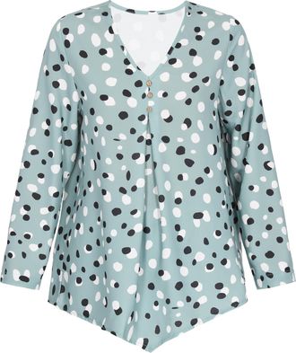 Usha Bluse Frauen mehrfarbig gr&uuml;n