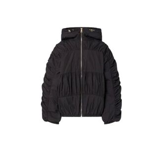 Liu Jo Bomber Oversize en Nylon - Femme - Vestes - Noir - Taille: 38 FR