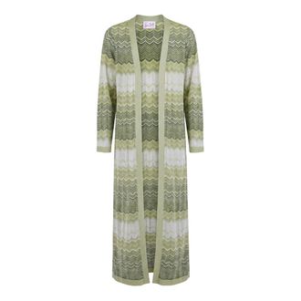 MC2 Saint Barth Cardigan lungo Tonia - - Knitwear - Damen - Gr&uuml;n - M