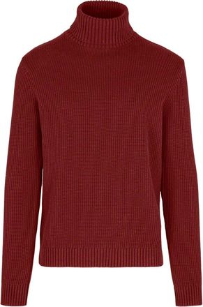 Bomboogie Homme, Pulls, Rouge, Taille: XL Pull Col Roul&eacute; en M&eacute;lange de Coton