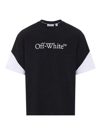Off-white T-Shirt - Schwarz