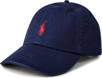 Polo Ralph Lauren Femme, Accessoires, Bleu, Taille: ONE Size Casquette &agrave; sangle ajustable