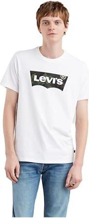 Levi's Homme Housemark Graphic Tee, Hm Ssnl Filll White, XL