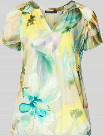 Betty Barclay Regular Fit Bluse aus Viskose im Allover-Look