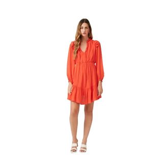 Suncoo Kurzes- flie&szlig;endes Kleid - - Dresses - Damen - Rot - M