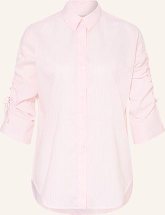 Lilienfels Lilienfels Hemdbluse Mit 3/4-Arm rosa