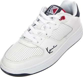 Karl Kani Homme, Chaussures, Blanc, Taille: 38 1/2 EU Scarpe Stringate Profilo Basso
