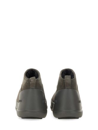 Moon Boot Cow Suede Boot - Charcoal
