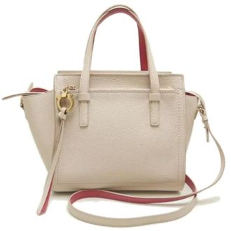 Ferragamo Damen, Pre-Owned, Beige, ONE SIZEGr&ouml;&szlig;e