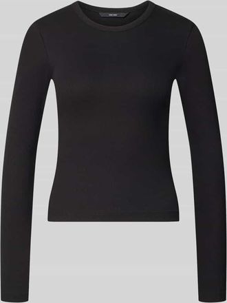 Vero Moda Slim Fit Langarmshirt aus Baumwoll-Mix Modell CHLOE