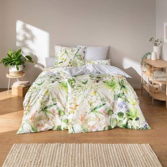 ESTELLA Mako-Satin Bettw&auml;sche Summer Multicolor