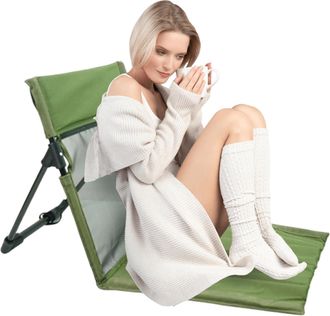 Generic Zusammenklappbar - Und Campingstuhl,Campingstuhl Mit R&uuml;ckenst&uuml;tze | Sitz F&uuml;r Reisen, Outdoor-Aktivit&auml;ten, Tailgating Und Garten