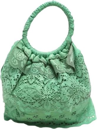 Valentino Sac Hobo Pre-owned - Femme - Pre-owned - Vert - Taille: ONE Size