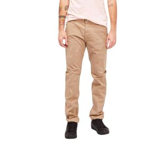 Gas Gas, Homme, Pantalons, Beige, Taille: W38 Slim-fit Pantalons