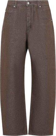 Jacquemus Straight Leg Jeans - Braun