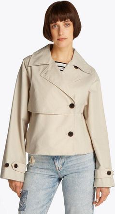 Tommy Jeans Kurzjacke TJW SHORT TRENCH JACKET mit kurzem Schnitt, mit Eingrifftaschen