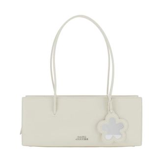 Marc Jacobs Femme, Sacs, Blanc, Taille: ONE Size The Glam Mirror Satchel