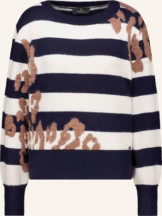 Monari Monari Pullover Mit Schmucksteinen blau