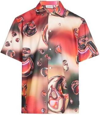 Carhartt Work in Progress Chemise ample imprim&eacute;e