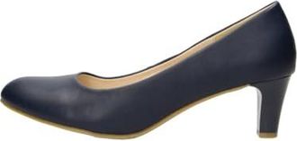 Fitters Footwear Fitters Chaussures Femme Aurelia en Navy PU, Chaussures Femme Grande Taille - Grandes Chaussures Femme, Aurelia 44 EU Navy PU