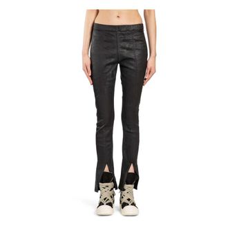 Rick Owens Leggings mit Schlitz vorne - - Trousers - Damen - Schwarzk - M