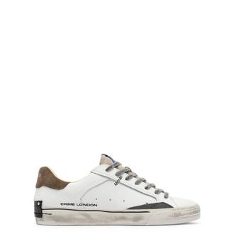 Crime London Homme, Chaussures, Blanc, Taille: 41 EU Baskets D&eacute;construites