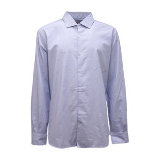 Brooksfield Gestreiftes Slim Fit Hemd Made in Italy - - Shirts - Herren - Wei&szlig; - XL