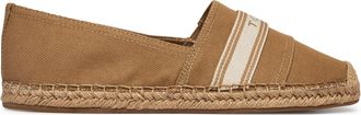Tommy Hilfiger Espadrilles Tommy Hilfiger Hilfiger Webbing Espadrille FW0FW09334 Braun