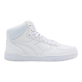 Diadora Wei&szlig;e Sneaker aus Synthetikleder mit mittelhohem Schaft - - Shoes - Herren - Wei&szlig; - 44 EU