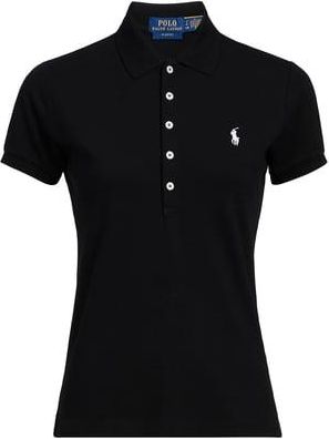 Polo Ralph Lauren Polo manches courtes &agrave; logo en coton m&eacute;lang&eacute;