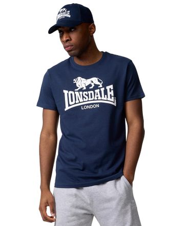 Lonsdale Herren T-Shirt Normale Passform ST. ERNEY Navy XS