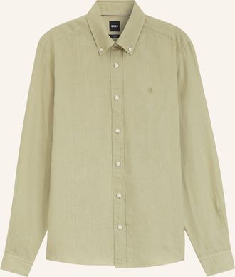 HUGO BOSS Hemd H-Liam-Bd-E-c1-263 Regular Fit gruen