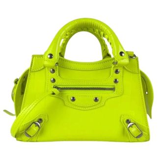 Balenciaga Sac Mini d&Eacute;paule Vintage Pre-owned - Femme - Pre-owned - Jaune - Taille: ONE Size