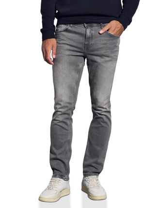 Street One Men Regular Fit Jeans mid Grey wash 40