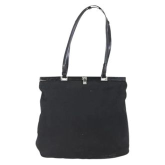 Prada Pre-owned Vintage Nylon Schultertasche - - Pre-owned - Damen - Schwarzk - ONE SIZE