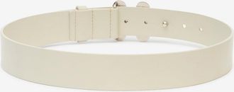 Isabel Marant Ceinture Vickia - Femme - &Eacute;cru-argent&eacute; - Taille 75 - Isabel Marant