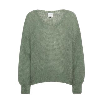 Americandreams Americandreams, Femme, Pulls, Vert, Taille: 40 FR Green American Dreams Milana Mohair Pull en tricot