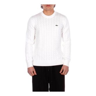 Lacoste Herren, Strickwaren, Wei&szlig;, LGr&ouml;&szlig;e